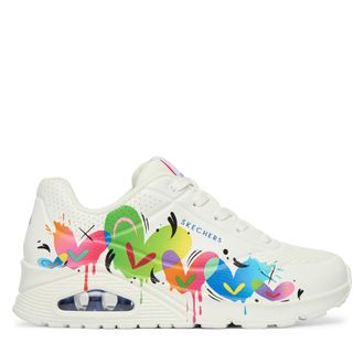 Skechers Sneakers Skechers Jason Naylor: Uno - Open Your Heart 190008/WMLT Wei&szlig;