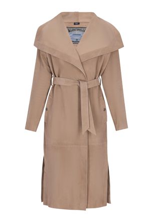 Dreimaster Dreimaster Mantel Frauen hellbeige