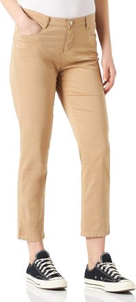Brax Damen Style Mary S Ultralight Organic Cotton Verkürzt Jeans, Beige Bast 54, 38W / 34L
