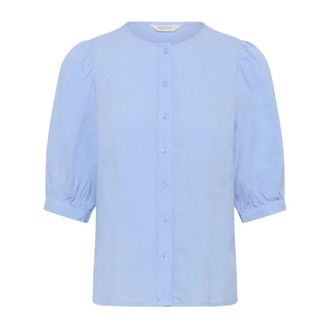 Part Two Femme, Blouses et Chemises, Bleu, Taille: 36 FR Blouses