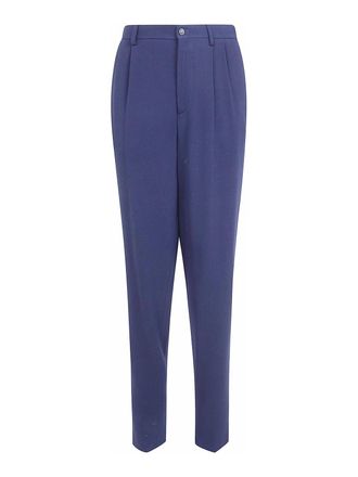 Giorgio Armani Casual Hose - Blau