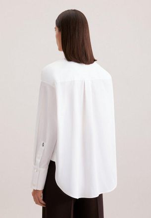 Seidensticker Longbluse Schwarze Rose 1/1 Kragen Uni