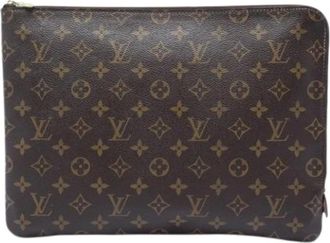 Louis Vuitton Pre-owned Etui Voyage MM - Femme - Pre-owned - Brun - Taille: ONE Size