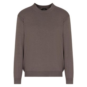 A|X Armani Exchange Rundhals-Sweatshirt - - Knitwear - Herren - Grau - L