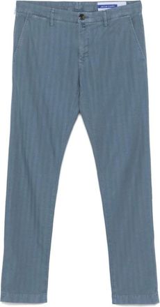 Jacob Cohen Homme, Pantalons, Bleu, Taille: W30 Jean Bleu Indigo avec Boutons Avant