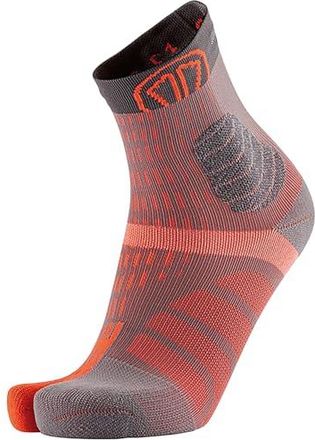Sidas Unisex T-Free Trail Chaussettes, grau-orange, 39|40