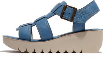 FLY London Fly London Damen YUDD236FLY Sandal, Blue, 37 EU