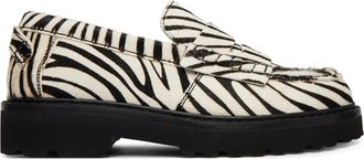 Tommy Jeans Slipper Tommy Jeans Tjw Archive 01 Low Zebra Loafer EN0EN03064 Bunt