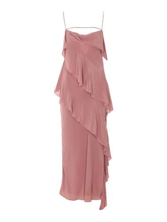 Patrizia Pepe Maxi Robe - Couleur Chair
