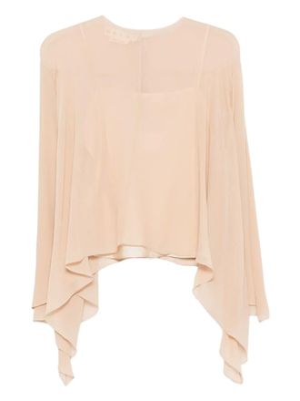 Marni Drapiertes Oberteil - Nude