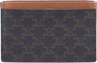 Celine Pre-owned Card Case - Femme - Pre-owned - Brun - Taille: ONE Size