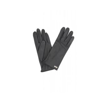 HUGO BOSS Gants en cuir avec doublure int&eacute;grale - Homme - Accessoires - Noir - Taille: 8 1/2 IN