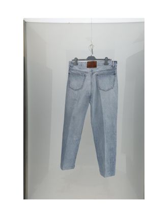 Celine Mens Boyfriend Jeans 001 Powder Blue Cotton