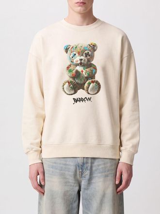 Barrow Relaxed Fit Baumwoll-Sweatshirt mit Teddyb&auml;r-Print