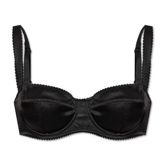Dolce & Gabbana Seiden BH - - Underwear - Damen - Schwarzk - 85B EU