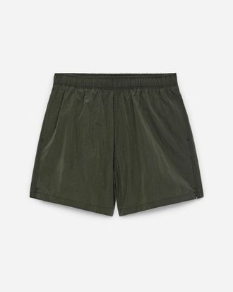 Arket Ripstop-Badeshorts -Gr&uuml;n