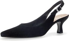 Gabor Escarpins &agrave; bride pour femme, Noir 17., 37.5 EU