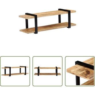vidaXL Holzschrank - TV-Regal 130x40x40 cm Massivholz Mango