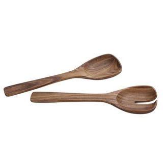 Villeroy & Boch Artesano Original Couverts &agrave; salade, 2 pi&egrave;ces, Bois, Brun