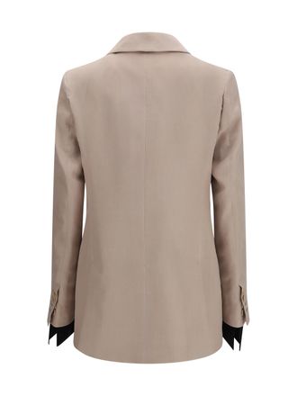 Max Mara Feltro Blazer - Beige
