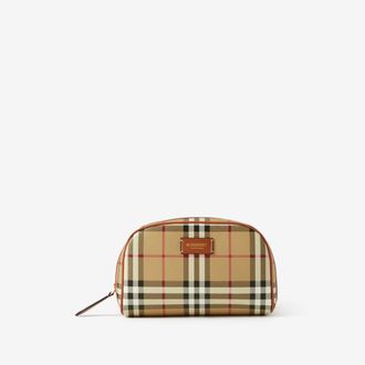 Burberry Petite pochette de voyage Check