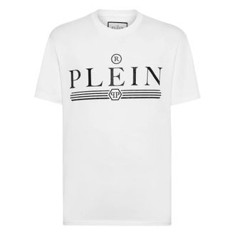 Philipp Plein T-Shirt Rundhals Tattoo - - Tops - Herren - Wei&szlig; - XL
