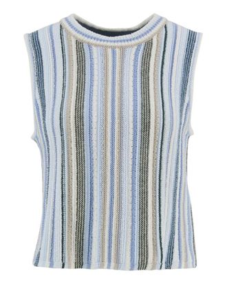 Barbour &Auml;rmelloses Damen-Strick-Top Josie mit Streifenakzenten in