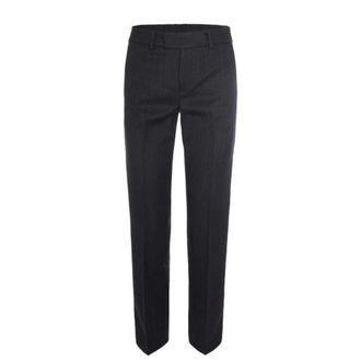 Liu Jo Femme, Pantalons, Brun, Taille: 40 FR Pantalon Cigarette &agrave; Rayures