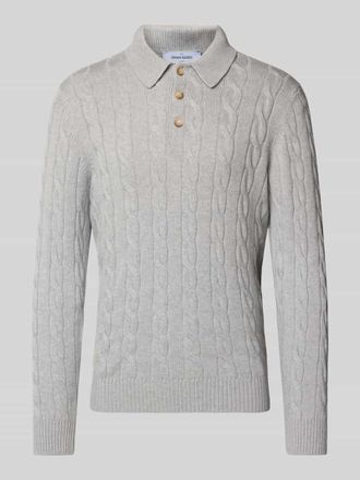 Gran Sasso Strickpullover aus Schurwoll-Viskose-Mix mit Kaschmir-Anteil