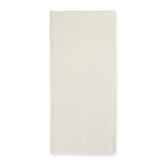 Max Mara Femme, Accessoires, Blanc, Taille: ONE Size Avetusta M Logo Scarf