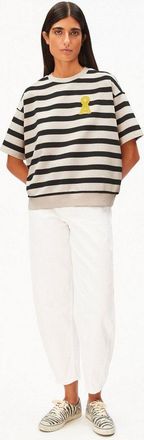 Armedangels Sweatshirt BAMIKAA STRIPE Sweatshirt aus 100% Bio-Baumwolle Oversized Fit