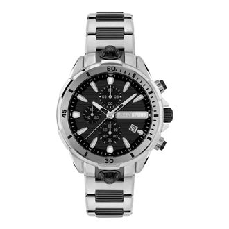 Plein Sport Homme, Accessoires, Gris, Taille: ONE Size Montre Chronographe