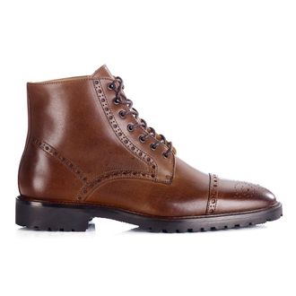 Bexley Heybridge Gomme - Boots homme marron patin&eacute;