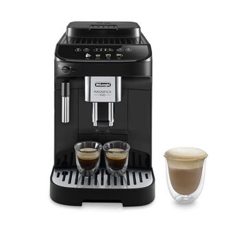 DeLonghi Magnifica Evo ECAM290.21.B, Automatische Kaffeemaschine mit Milchaufsch&auml;umer, Kompakt, Bean-to-Cup Kaffeevollautomat, Manuelles Milchaufsch&auml;umen, 4 Re