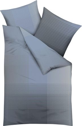 Kaeppel Bettwäsche Master Feinbiber Taube Größe 1x 135x200 cm + 1x 80x80 cm