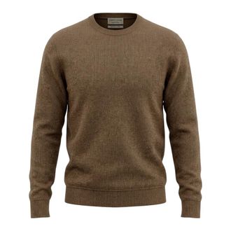 Roberto Collina Rundhals-Strickware - - Knitwear - Herren - Braun - XL