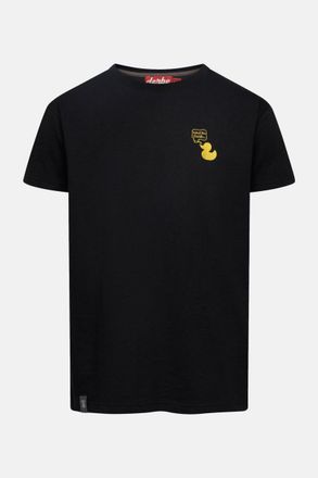 Derbe Derbe T-Shirt What The Duck Herren Schwarz GOTS Organic