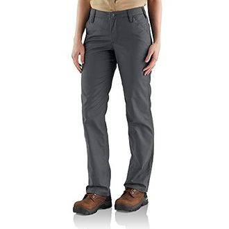 Carhartt Work in Progress Original Fit Rugged Professional Pant Pantalon dutilité Professionnelle, Ombre, 36 FR Longueur Femme