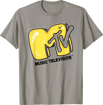 Giesswein Retro Bubble M Music TV Logo T-Shirt