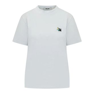 Msgm T-Shirt - - Tops - Damen - Wei&szlig; - XS