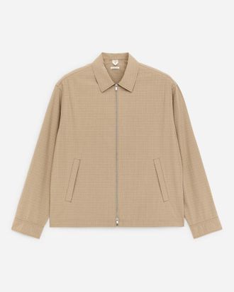 Arket Harrington-Jacke Aus Popeline -Beige