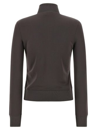 Courr&egrave;ges Womens Gray Polyester Sweatshirt Clothing
