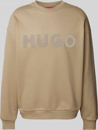 HUGO BOSS Sweatshirt mit Label-Print Modell Dinex