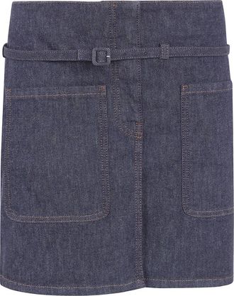 Courr&egrave;ges Femme, Jupes, Bleu, Taille: W26 Short Skirts
