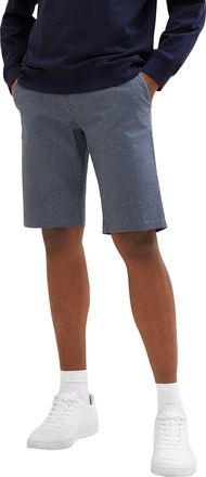 Tom Tailor Herren Slim Chino Bermuda Shorts mit Gürtel