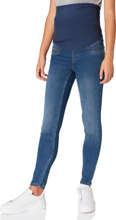 Mama Licious bestseller a/s Damen Mlamy Skinny Medium Bl&aring; V. Jeggings, Medium Blue Denim, S EU