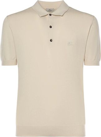 Etro Homme, Tops, Beige, Taille: 2XL Pegaso Polo