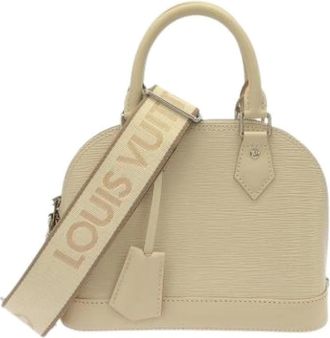 Louis Vuitton Sac main mini Pre-owned - Femme - Pre-owned - Beige - Taille: ONE Size