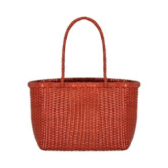 Dragon Diffusion Femme, Sacs, Orange, Taille: ONE Size Weave Small Basket Bag