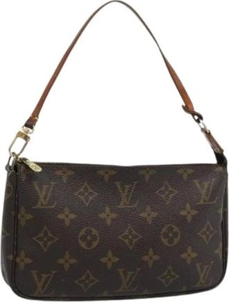 Louis Vuitton Pochette daccessoires Pre-owned - Femme - Pre-owned - Brun - Taille: ONE Size
